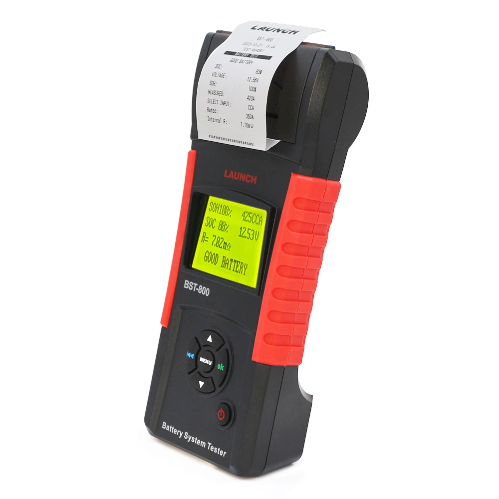 Portable BST800 Car Battery Tester 12V 24V Load Tester & Charging ...