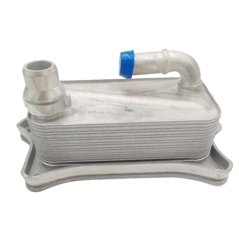 06e117021j 06e117021m Engine Oil Cooler For Audi A6 A8 Q7 3.0 Tfsi ...