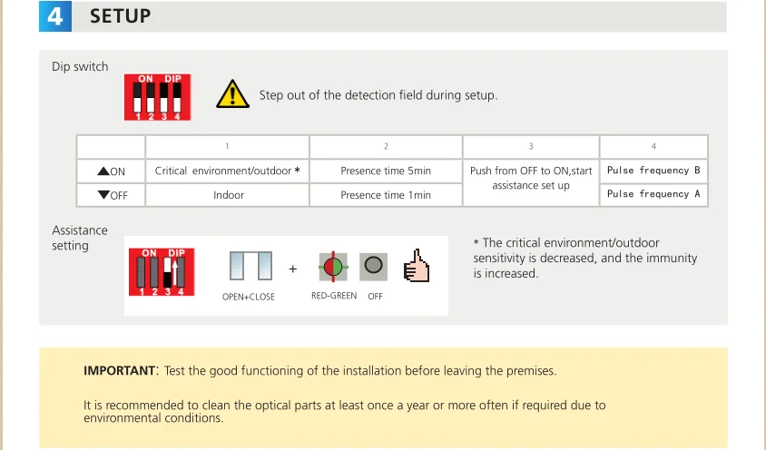 BEA Zensafe Sensor - Reliable Infrared for Sliding Doors