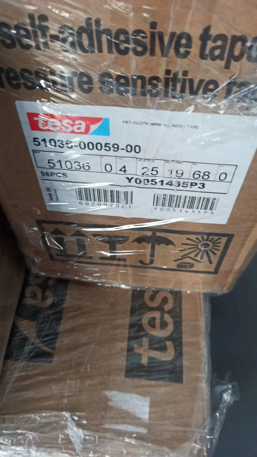 Tesa Triple A 51036 Flag-resistant Pet Cloth Tape For High Abrasion ...