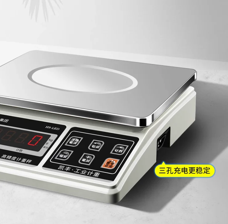 30kg Stainless Steel Counting Scale - Precision & Durability