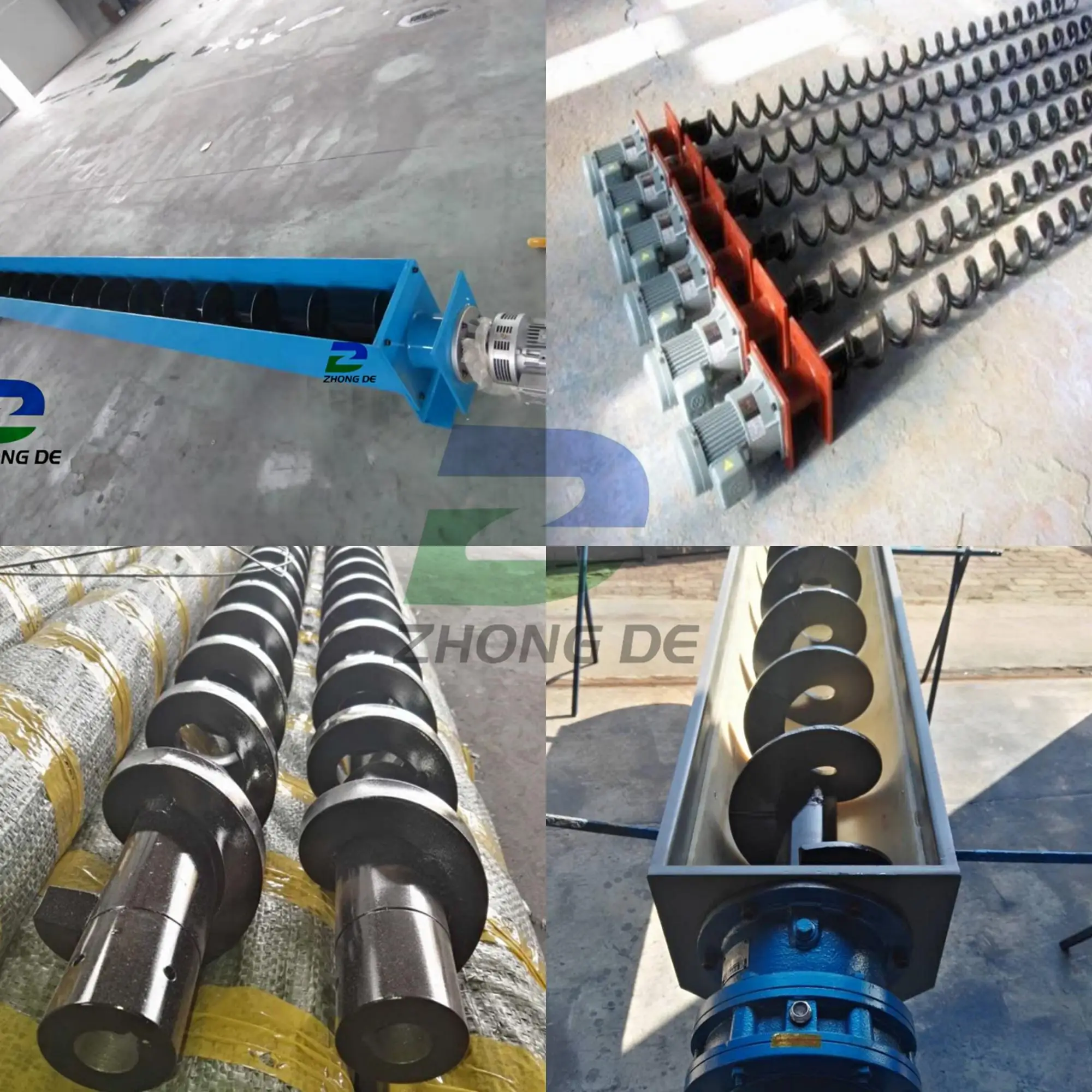 Customizable Spiral Chip Conveyor for CNC Machine Lathe