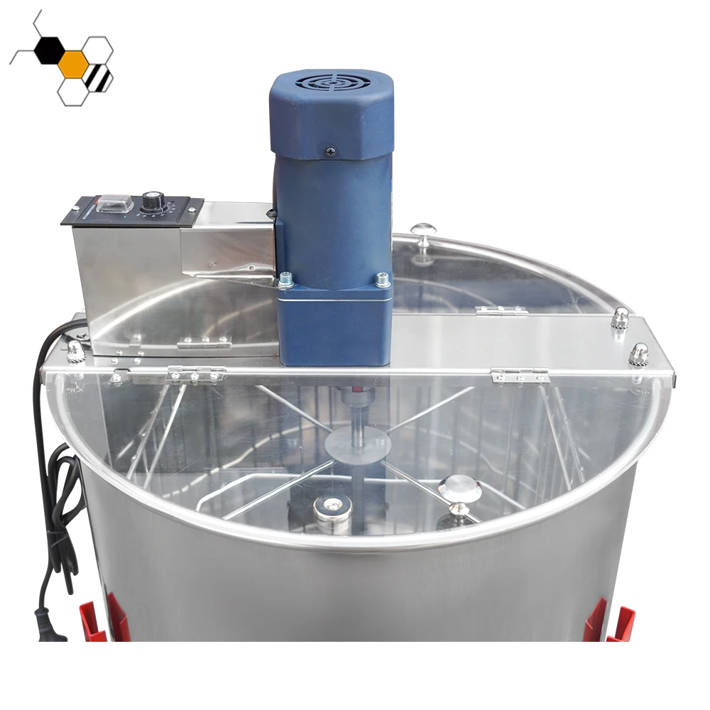 2023 Certificate Honey Extractor 4 Frames Honey Centrifuge Electric ...
