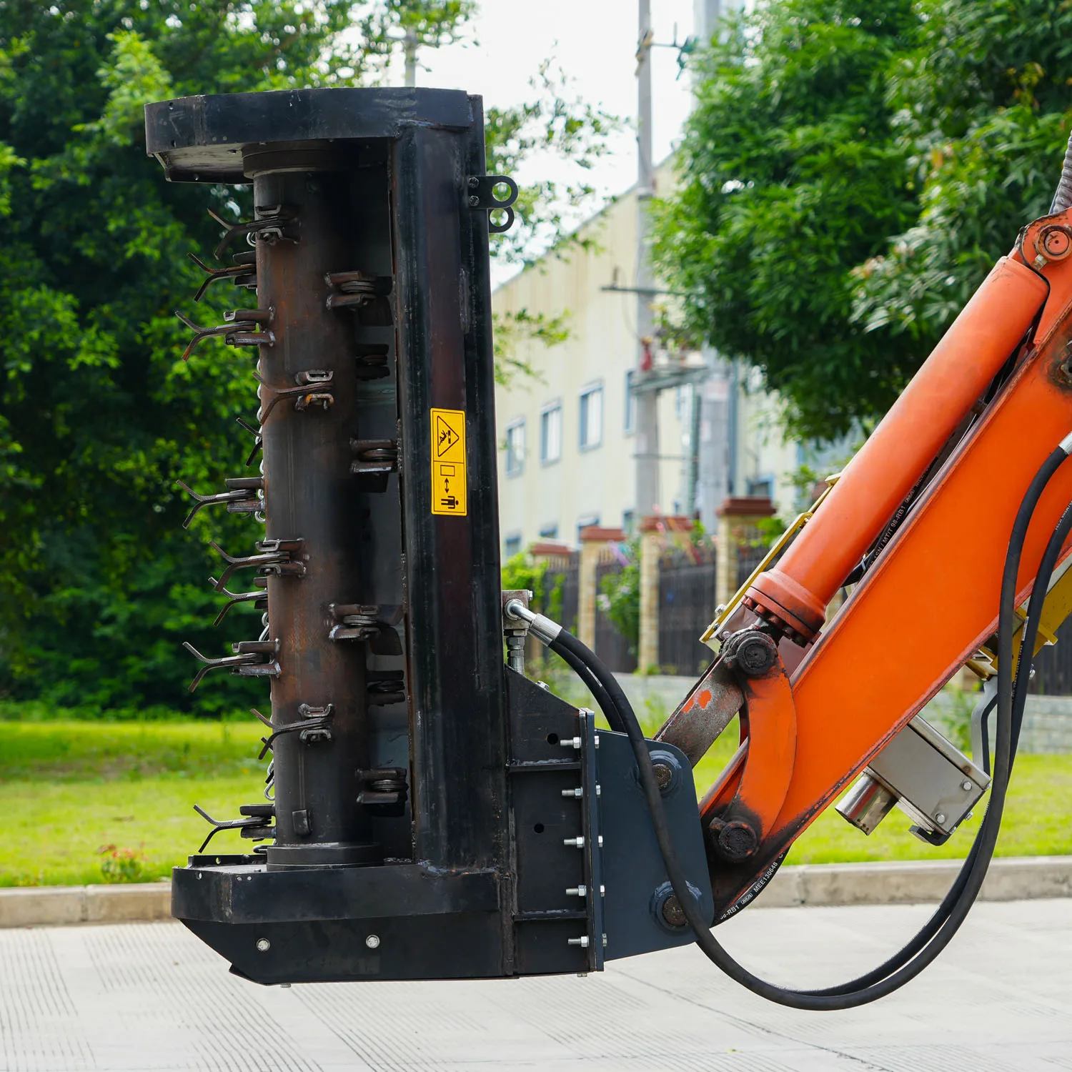 Excavator Flail Mower Farm Machines Flail Mulcher for 6-9Ton Excavator ...