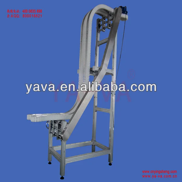 Bottle-clamping Conveyor System For Elevating - Buy Belt Conveyor ...