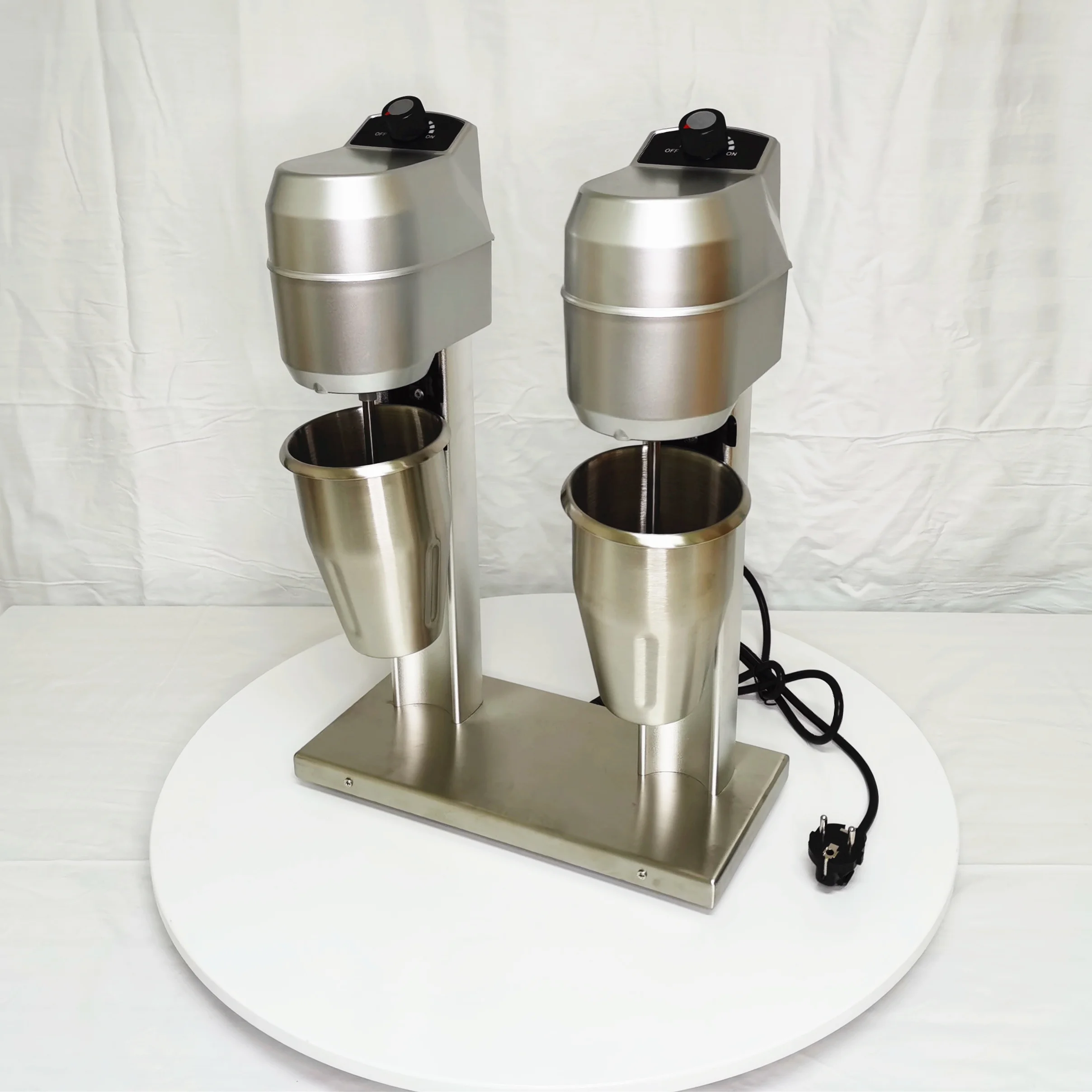Stainless Steel Commercial Double Cups Milk Shake Machine - Buy Milk ...