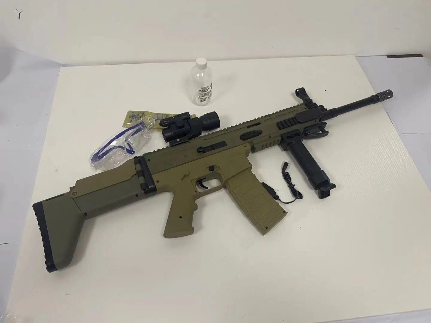 電気ジェルブラスターガンjinming Scar-l V2おもちゃの銃屋外射撃ゲームトーナメント用の水弾銃 - Buy Jinming瘢痕ゲル ...