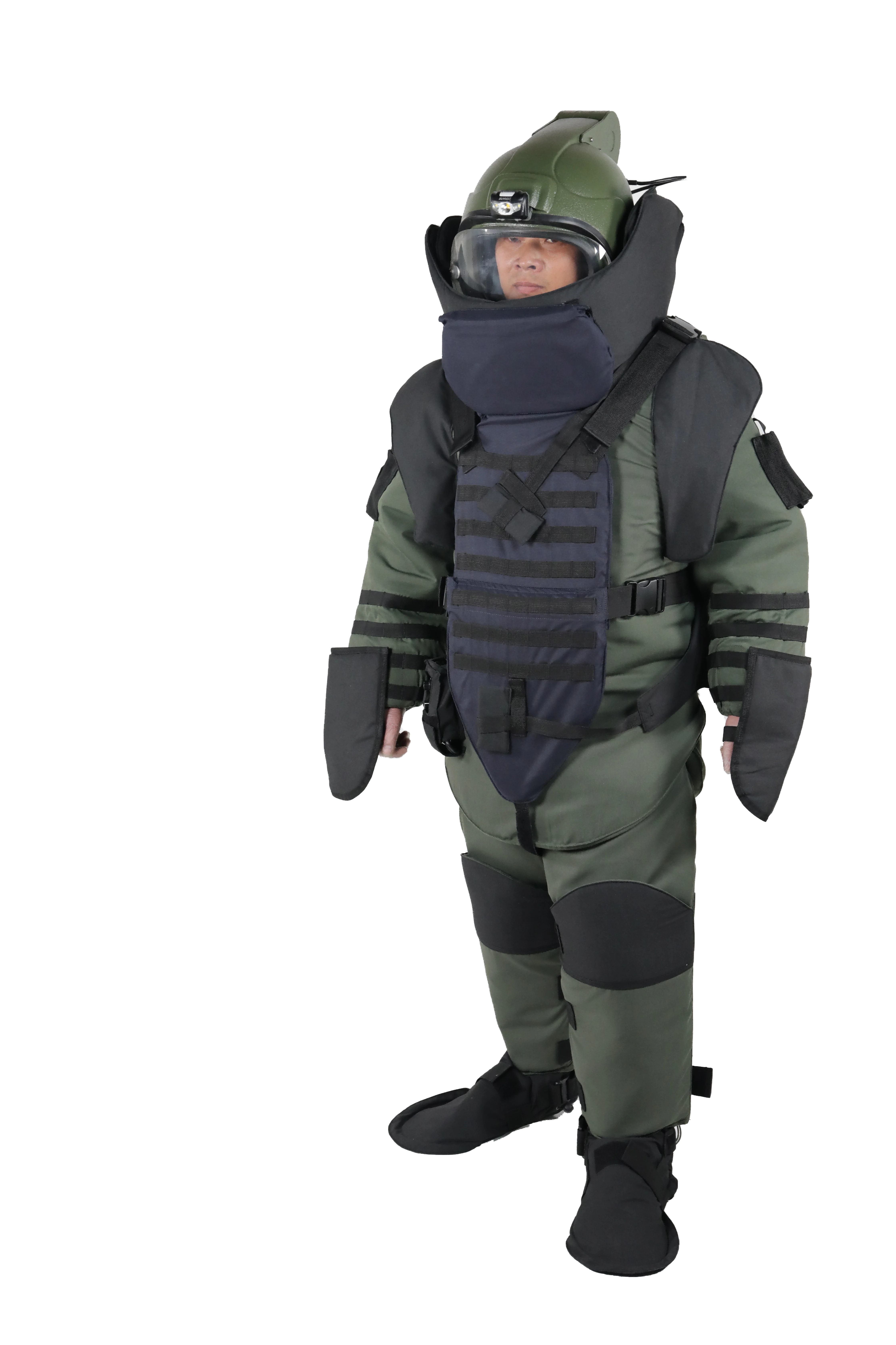 EOD Advanced Bomb Suit with Communication System & Cooling