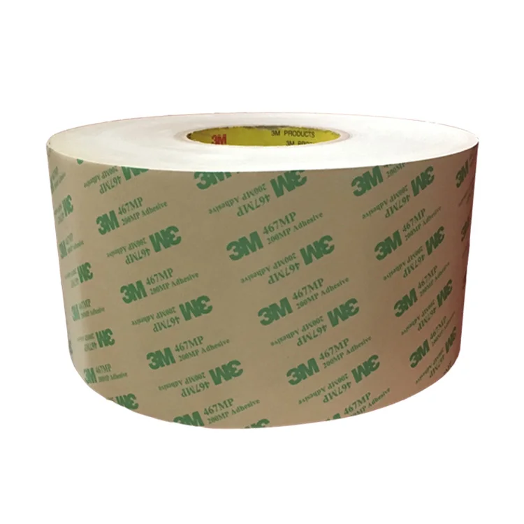 Commonly Used 3M 467 Double Sided Transfer Tape with 3M 200MP Adhesive ...