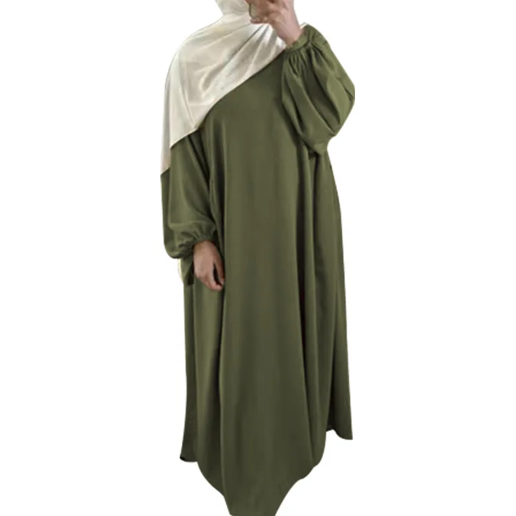 Muslim Women Long Hijab Prayer Garment Jilbab Abaya Long Khimar Eid ...