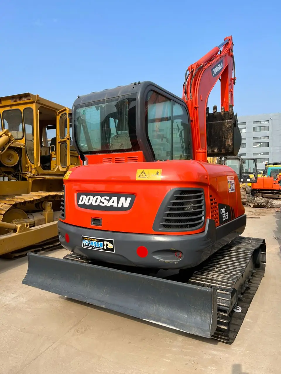 Used Excavator Doosan Dx55 Excavator Crawler Dx55-9c Mini 5t 6t Digger For Sale Dx60 Dx75 Dx80 ...