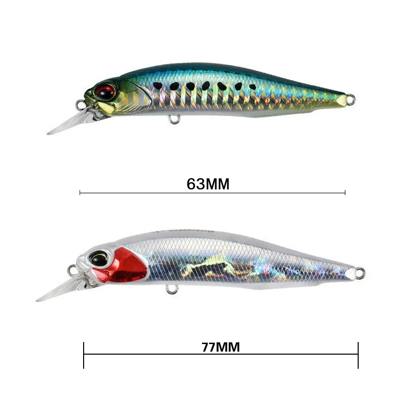 Bionic Fish Bait 5g/8.4g Freshwater/Saltwater Fishing Hard Lure ...