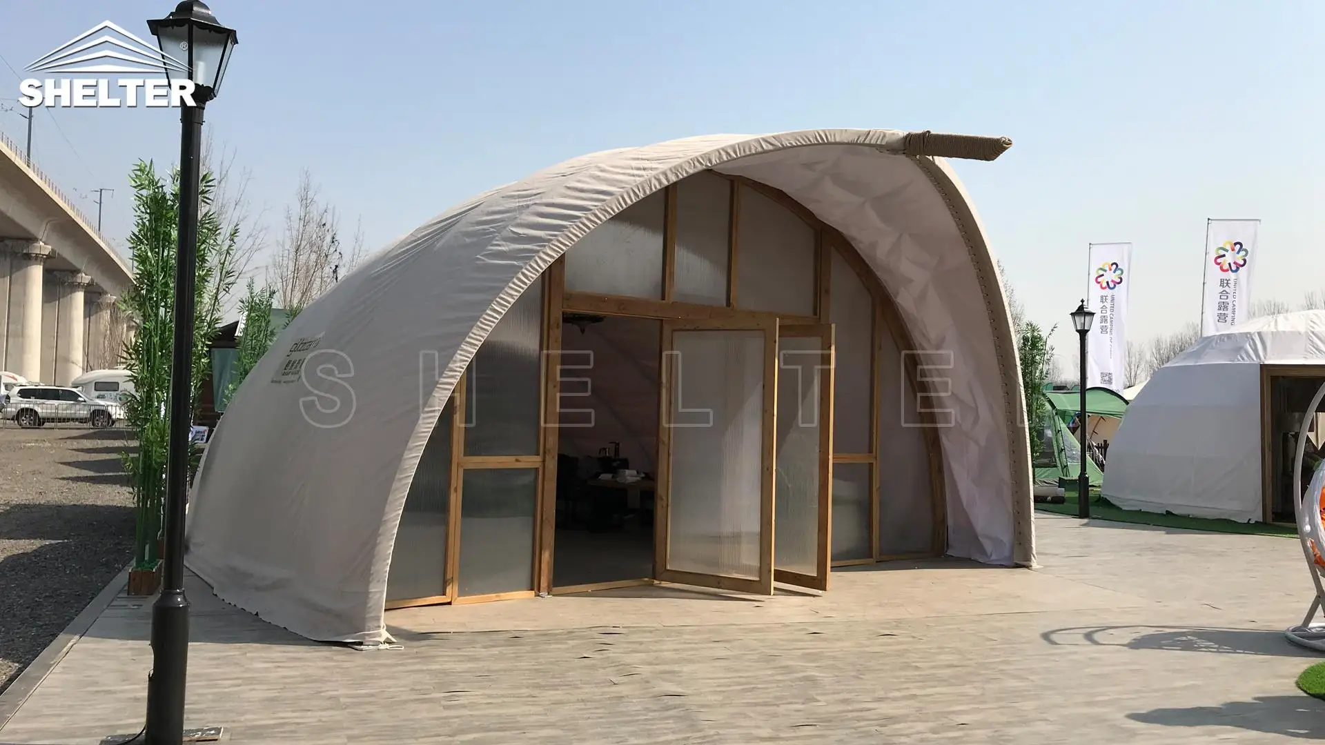 Cocoons Shape Design Luxury Camping Prefab House Tents Insulation ...