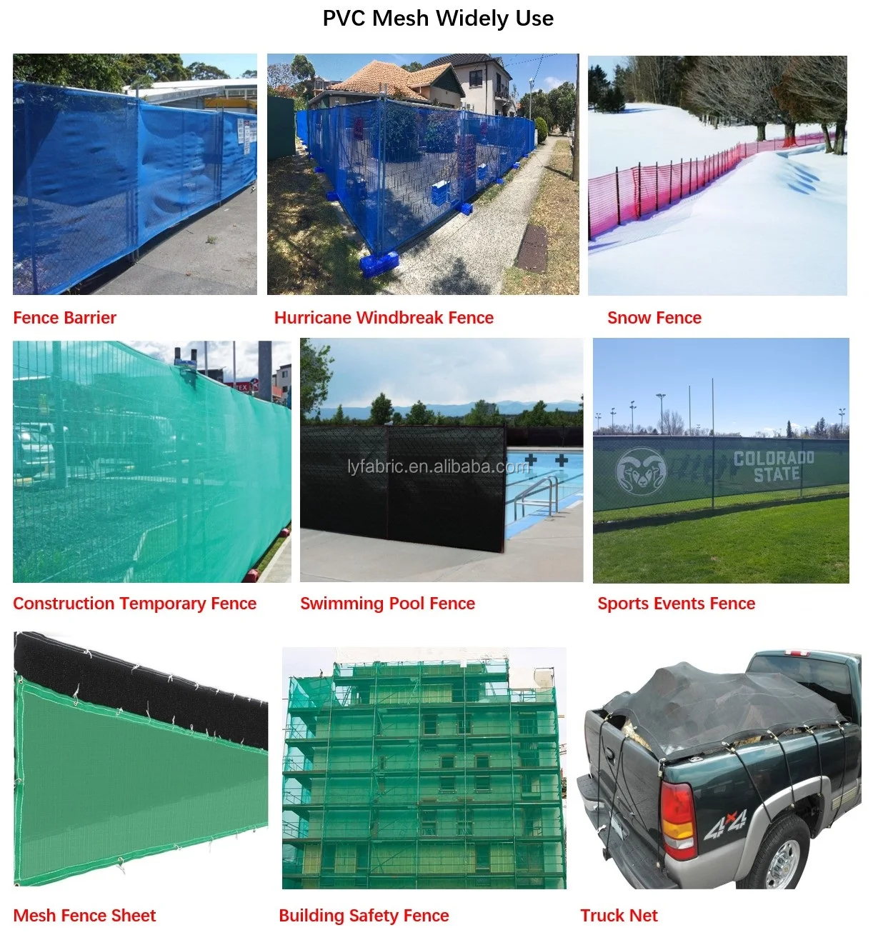 Privacy Garden Fence Panel Cover - Durable PVC Strips