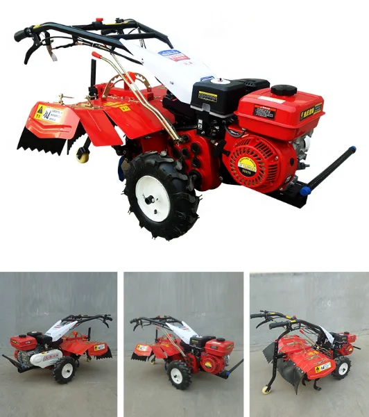 Multipurpose Farming Mini Walking Hand Tractor Mini Farm 2wd Compact ...