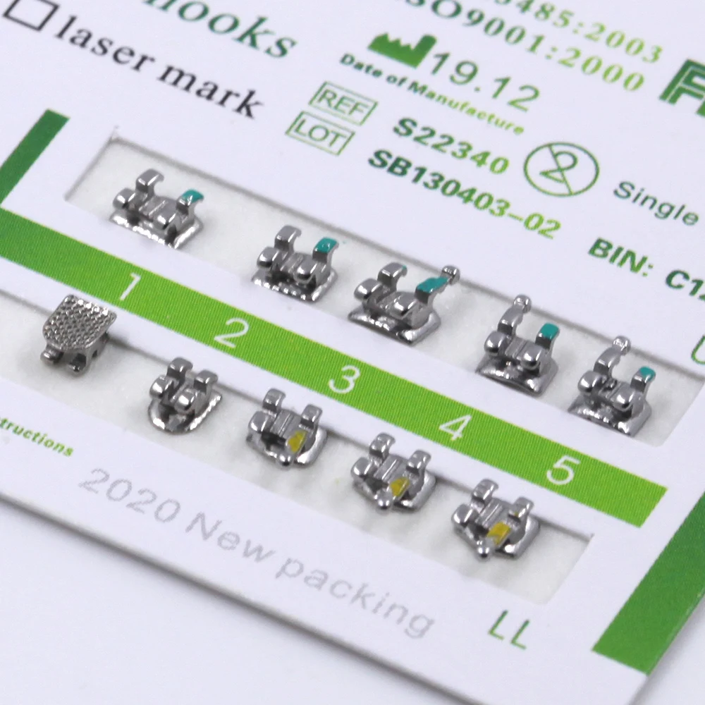 Dental Orthodontics Roth Mini Metal Brackets/braces