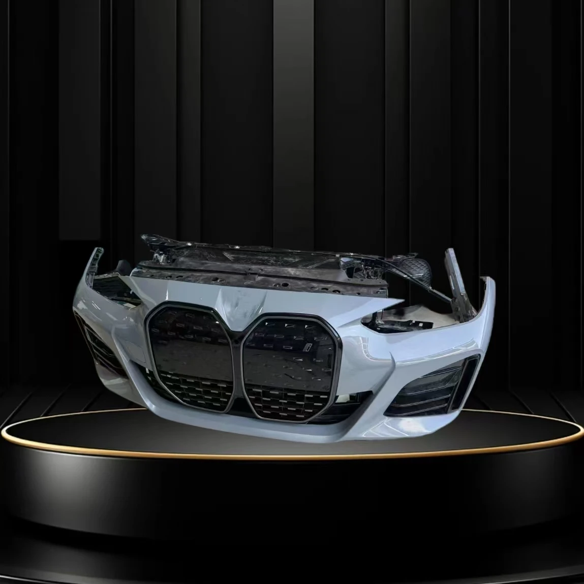 For 2022 BMW I4 Upgrade Bodykit High Quality Front Rear Bumper Grille ...