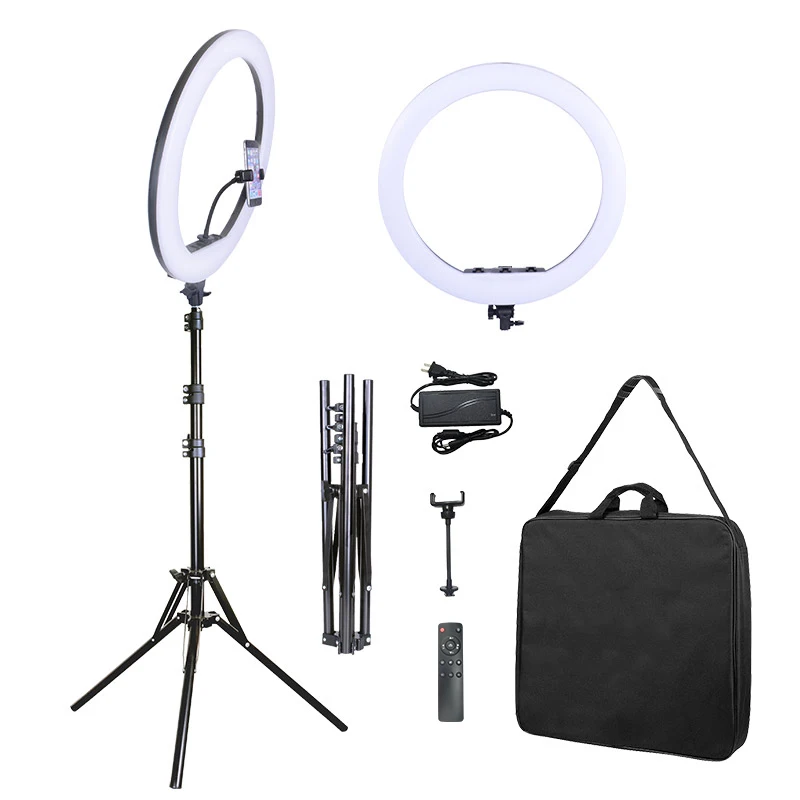21 Inch LED Ring Light - Versatile Lighting for Video Studio