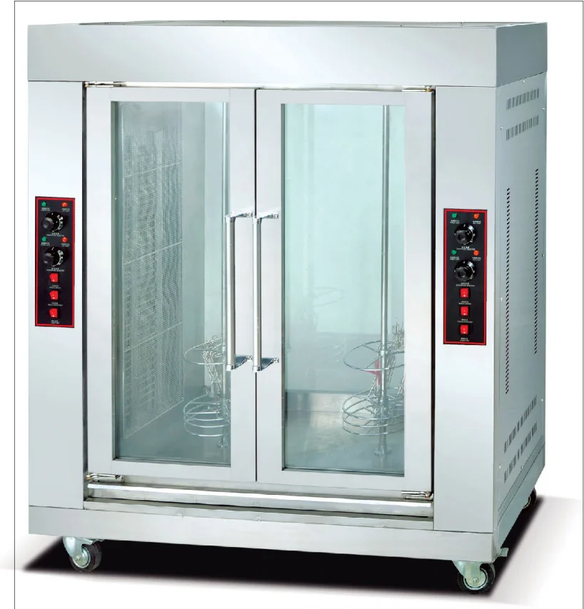 Vertical Rotary Electric Industrial Chicken Roaster Rotating Chicken ...