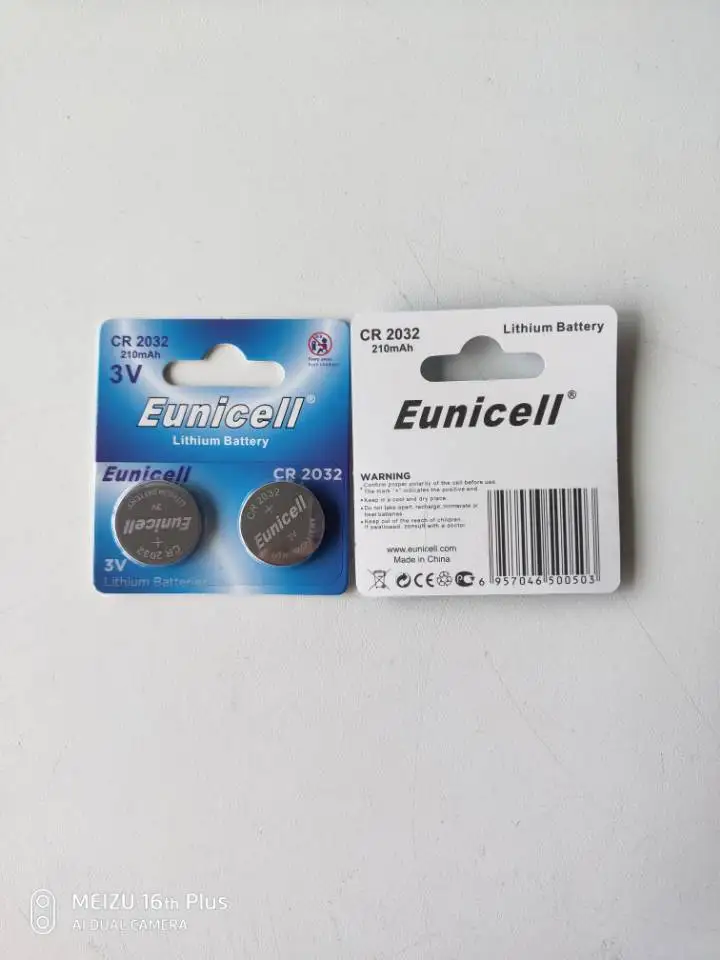 Hot Sale CR1025 Lithium Button Battery CR1025 3v Coin Cell Battery With ...