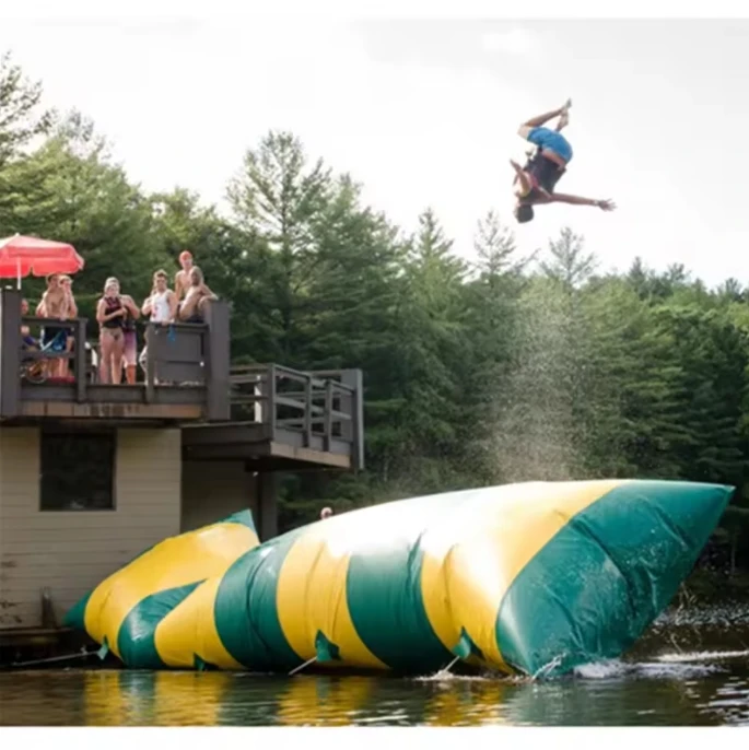 High Quality Inflatable Water Catapult Blob Lake Water Sports Blob ...