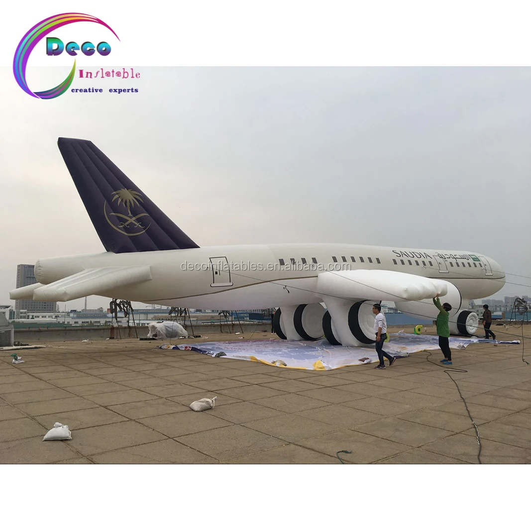 20m Long Giant Inflatable Aircraft - Outdoor Event Decor