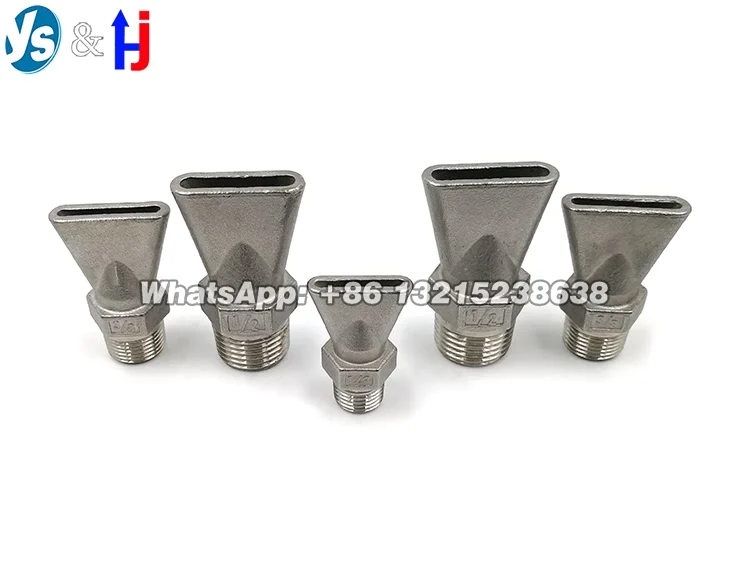 YS High Quality Stainless Steel Duckbill Water Spray Nozzle, Industrial ...