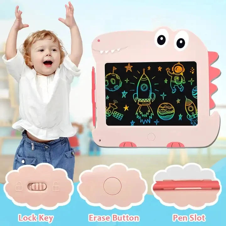 Allogogo New Educational Dinosaur Toys Cartoon High Bright Colorful ...