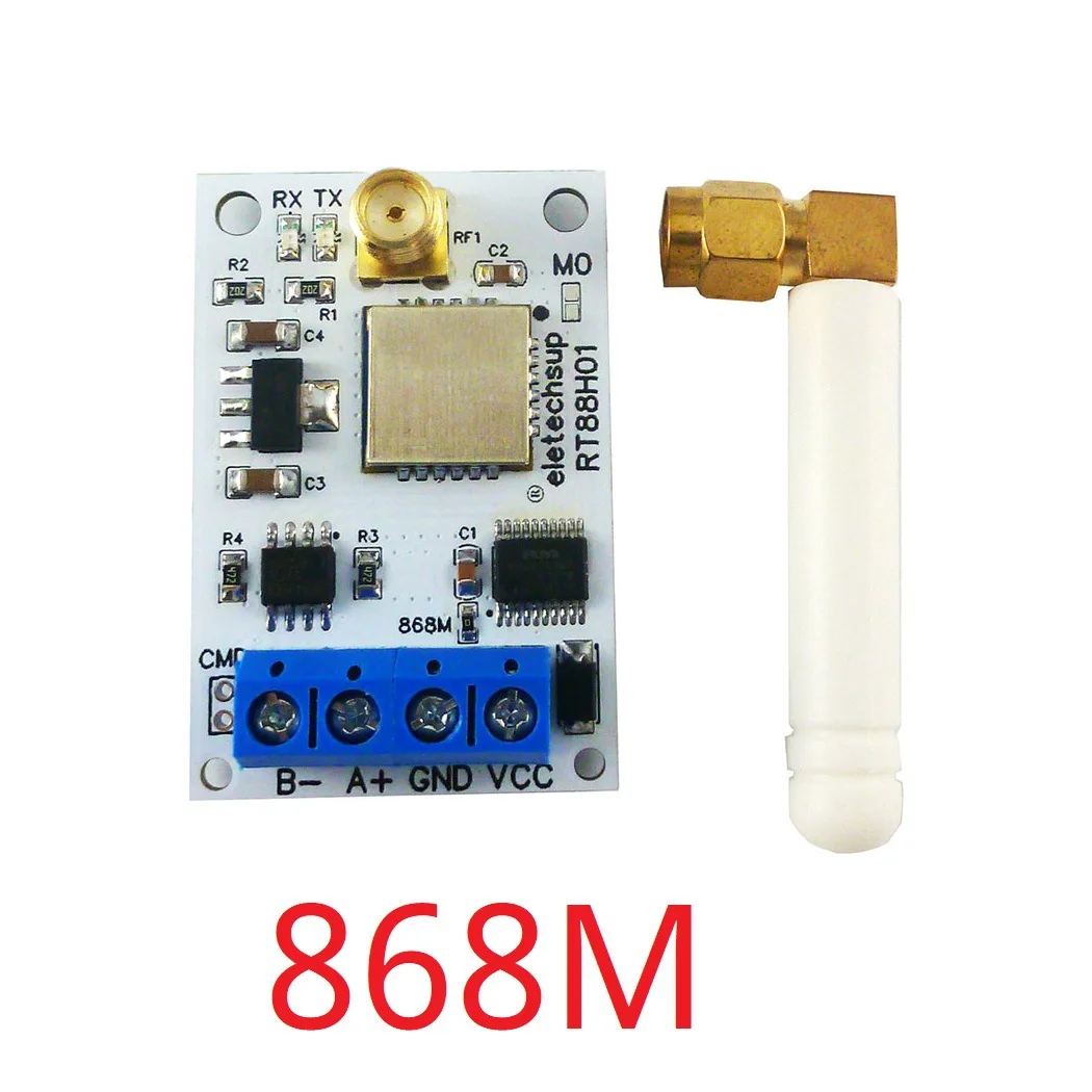 VHF/UHF Radio Modem RS485 Lora GFSK Wireless Transceiver 22DBM 433M ...
