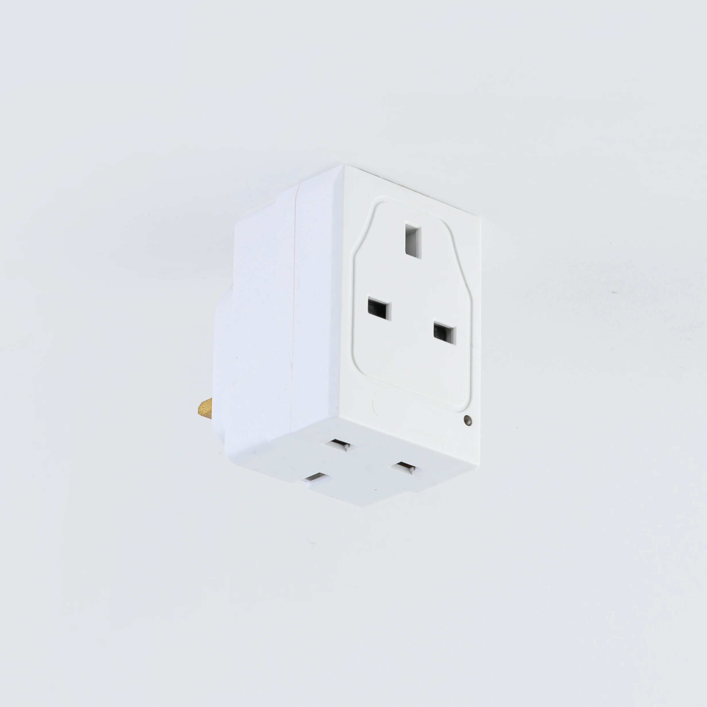 BS 1363 White Color Standard Three 3 Way UK Plugs Multi Plugs AC ...