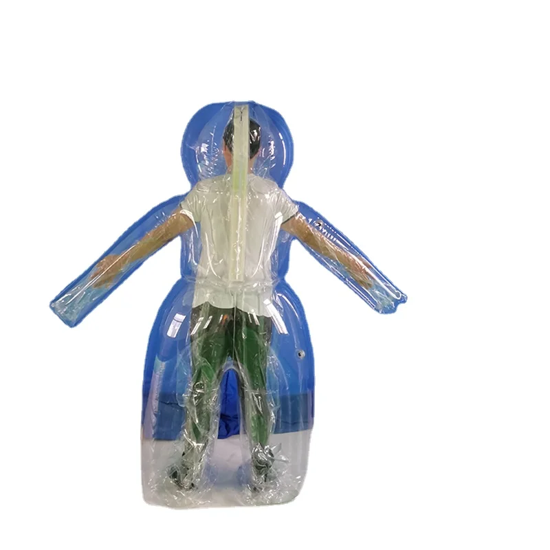 Customized Advertising Inflatable Transparent PVC Ball Suit for Adult Man