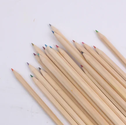 H-tone Natural Wood Color Pencils Set Drawing 12 High Quality School ...