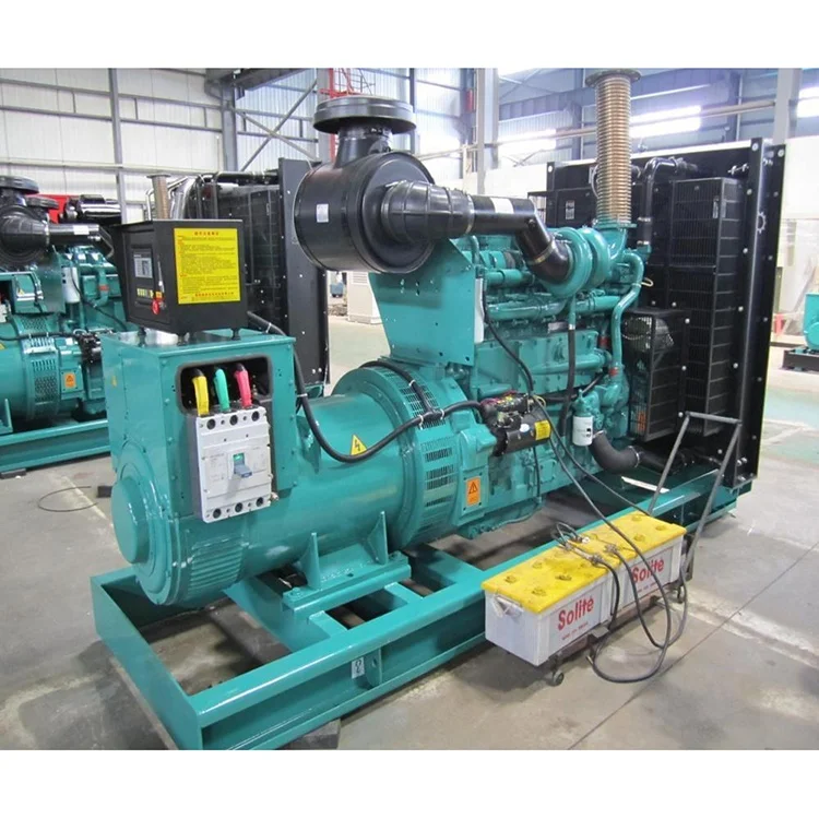 SHX Power Plant 320kw 400kva Low Fuel Consumption Silent Open Type Diesel Engine Generators ...