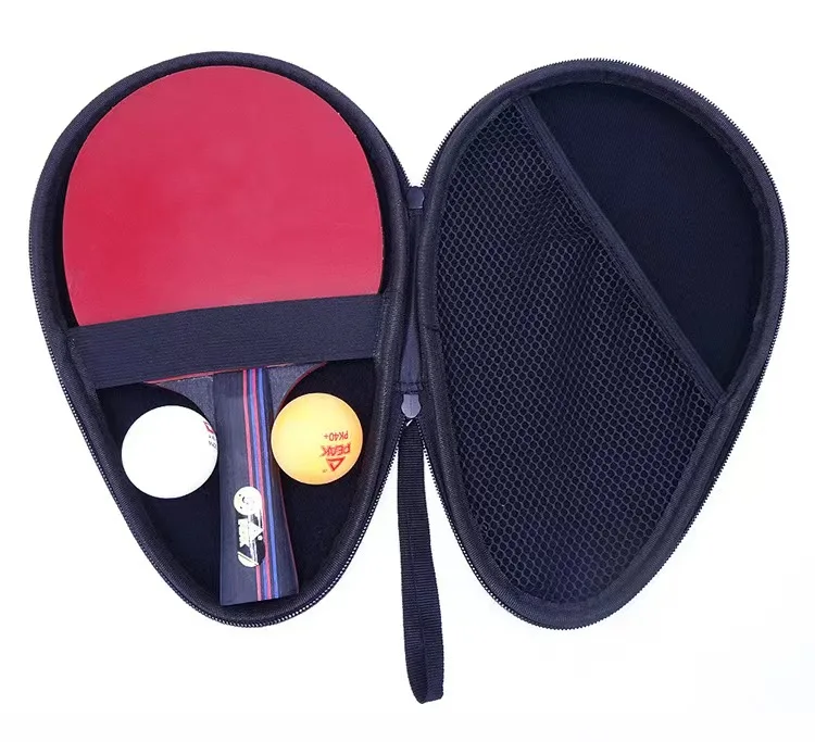 Carbon Fiber Texture Pickleball Paddle Carrying Case Protective Hard ...