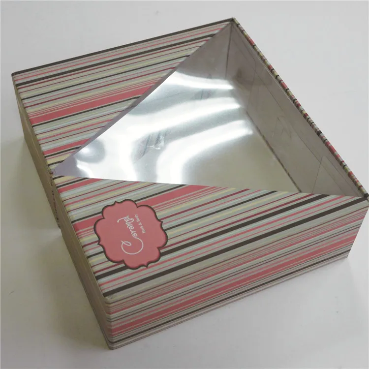 Plastic Window See Through Amazing Paper Box For Baby Towel Set Gift ...