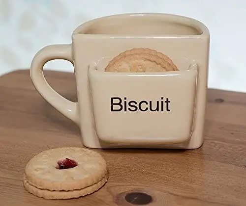 Hot Sale Creative Office Home Tableware Biscuit Mug Coffee Mug With ...