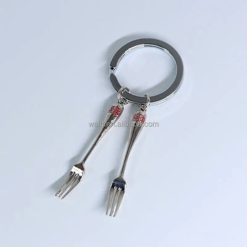 Mini Knife Fork Spoon Keychain Little Cutlery Keychain| Alibaba.com