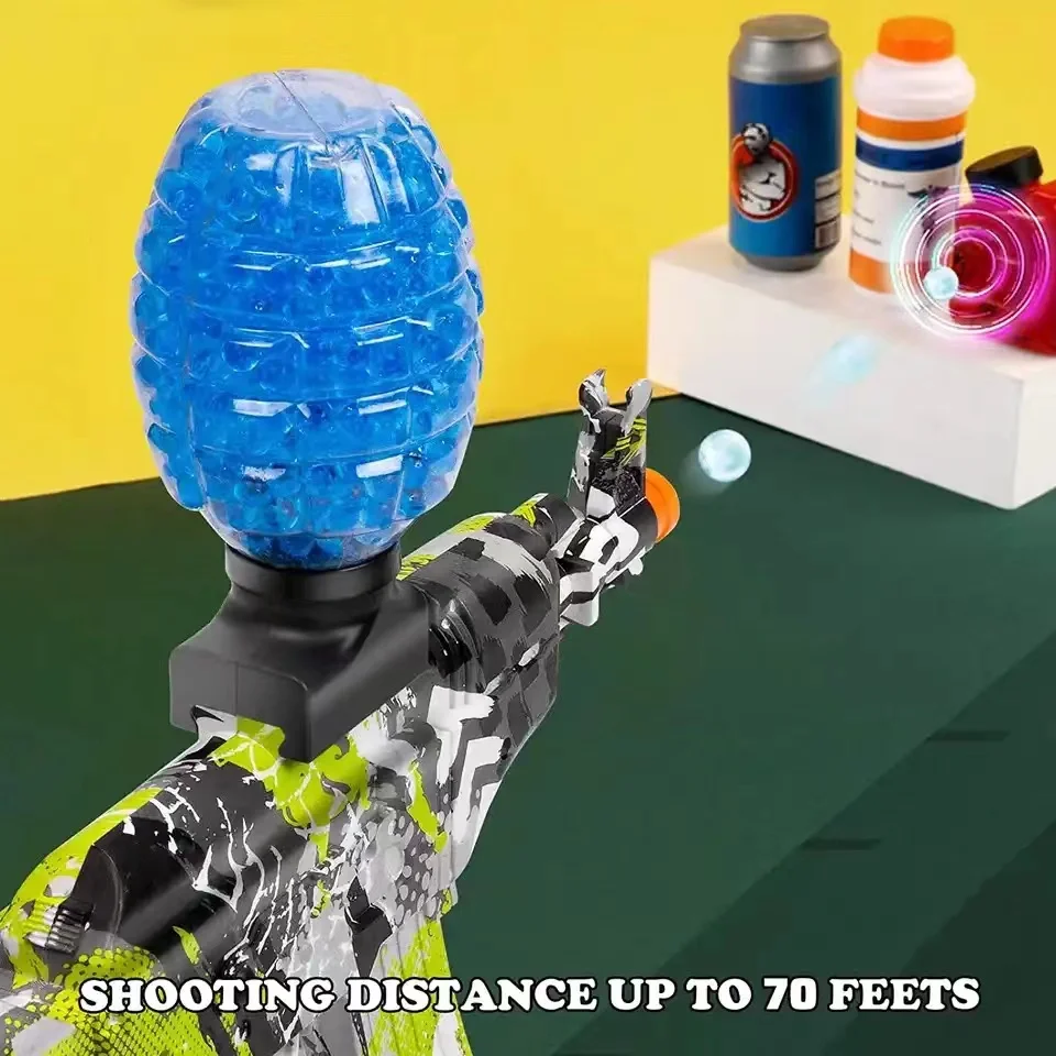 2023 New Ak47 Mp9 M416 Water Gel Blaster Electric & Automatic Pistol ...