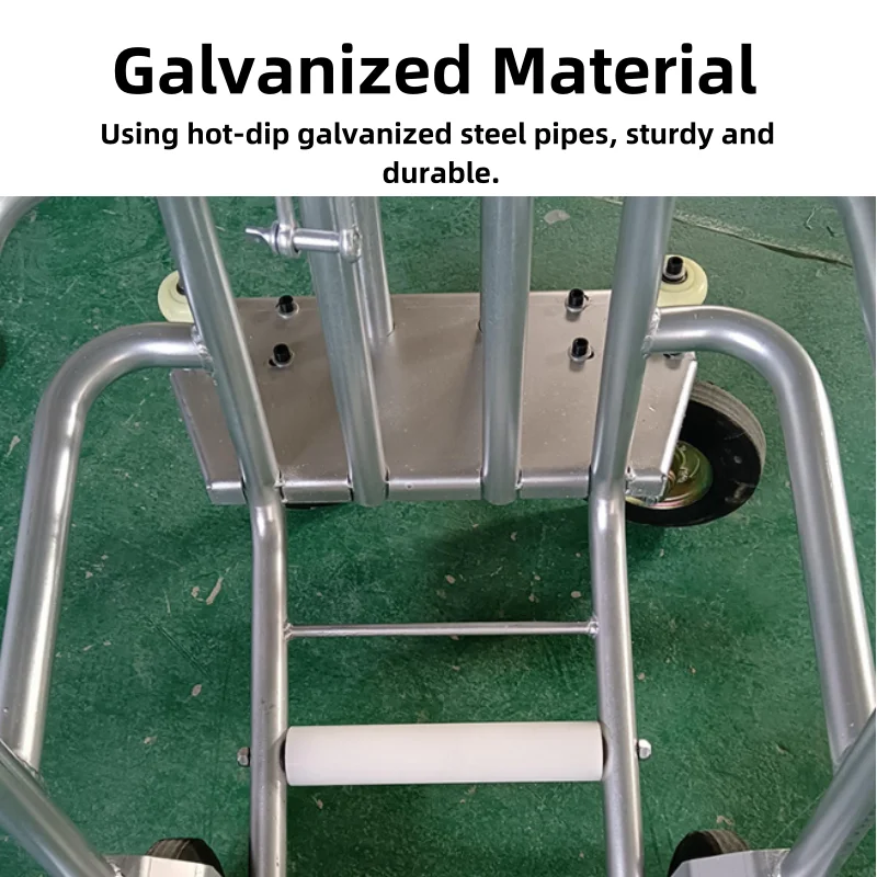 Automatic Electric Pig Carrying Machine - Galvanized Trolley