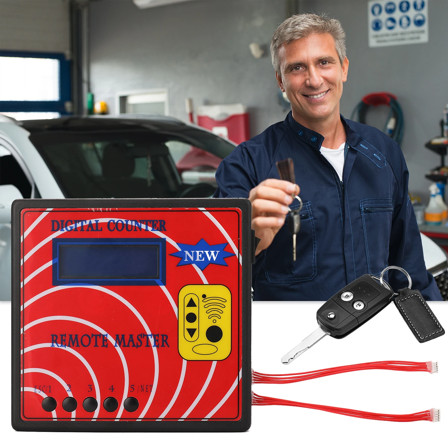 Universal Key Programmer & Duplicate Key Maker Tool for Locksmiths ODM