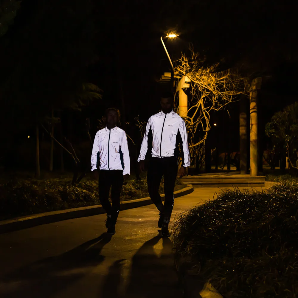 Oszone Reflective Long Sleeve Jacket for Night Running