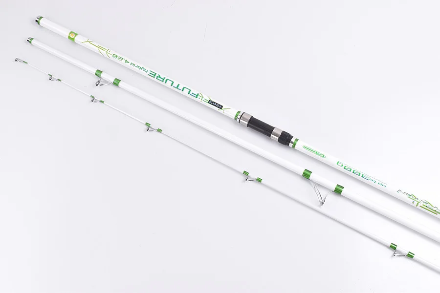 300g lure Bait Weight 4.2m Carbon Three-Section Beach Long-Range ...