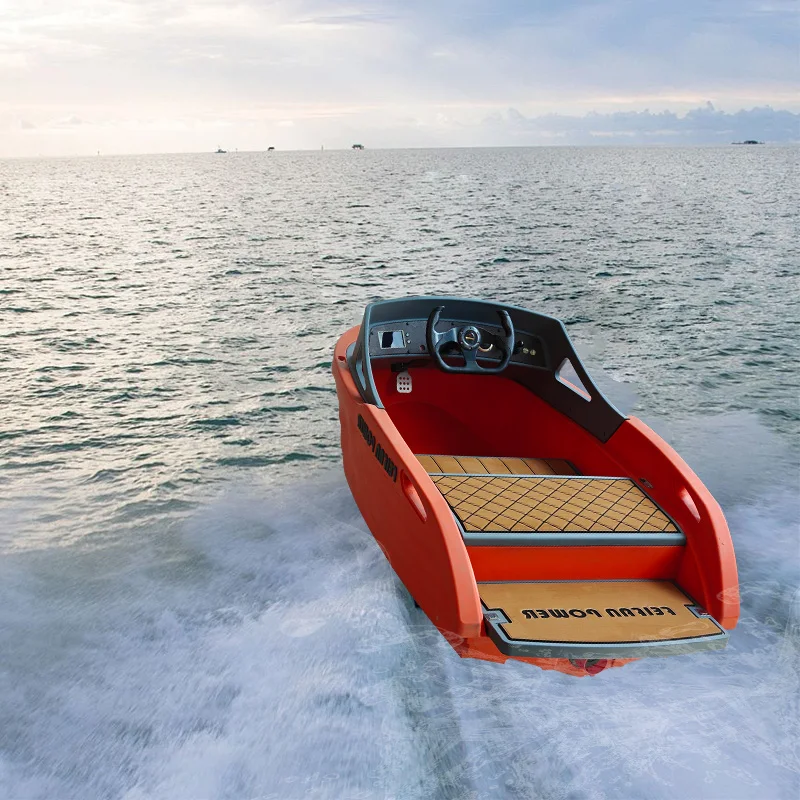 Mini Jet Electric Plastic Boat - Lightweight Fun Machine