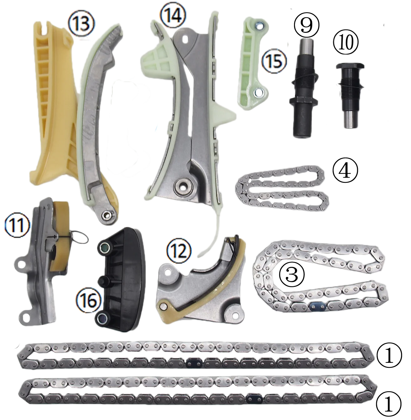 Ford 4.0L TK4470 OE XU2Z6268BA E77Z6268AB Timing Chain Kit