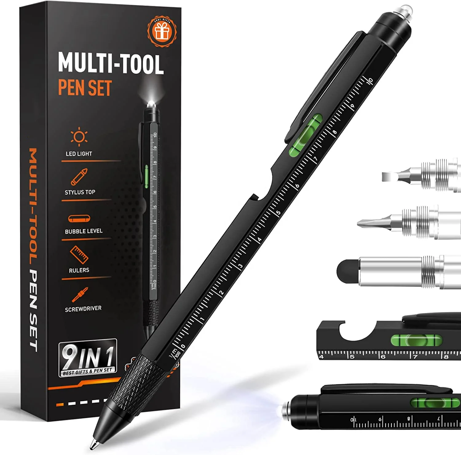 9 in 1 Multi Tool Pen Set - Versatile and Convenient