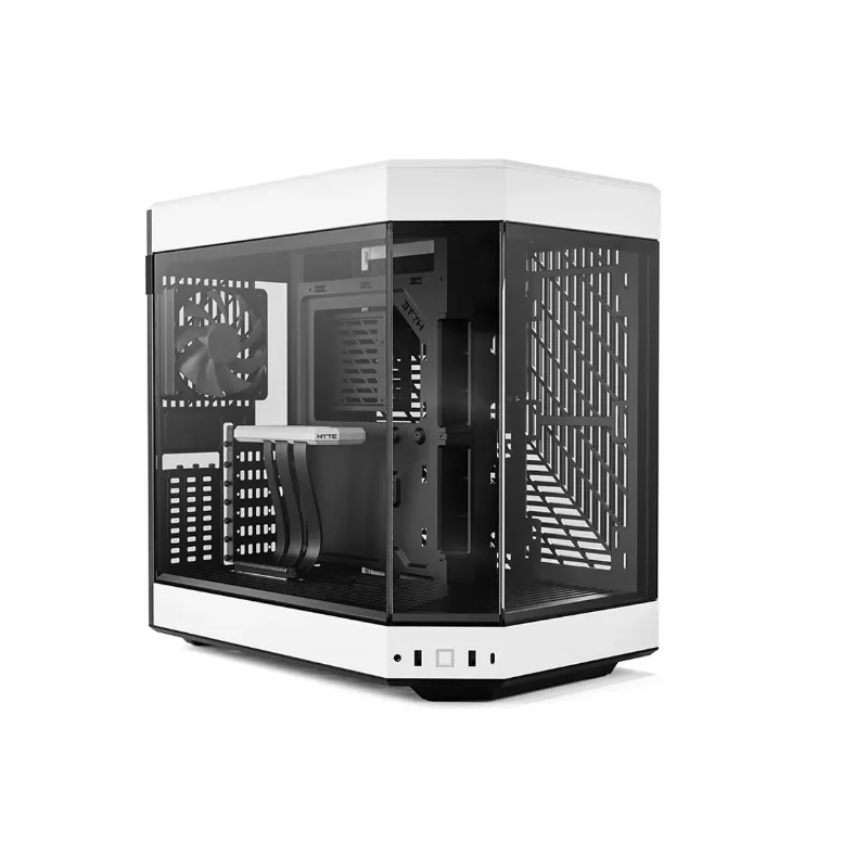 Modern Aesthetic White Gaming Case Supports Eatx/atx/matx/itx ...