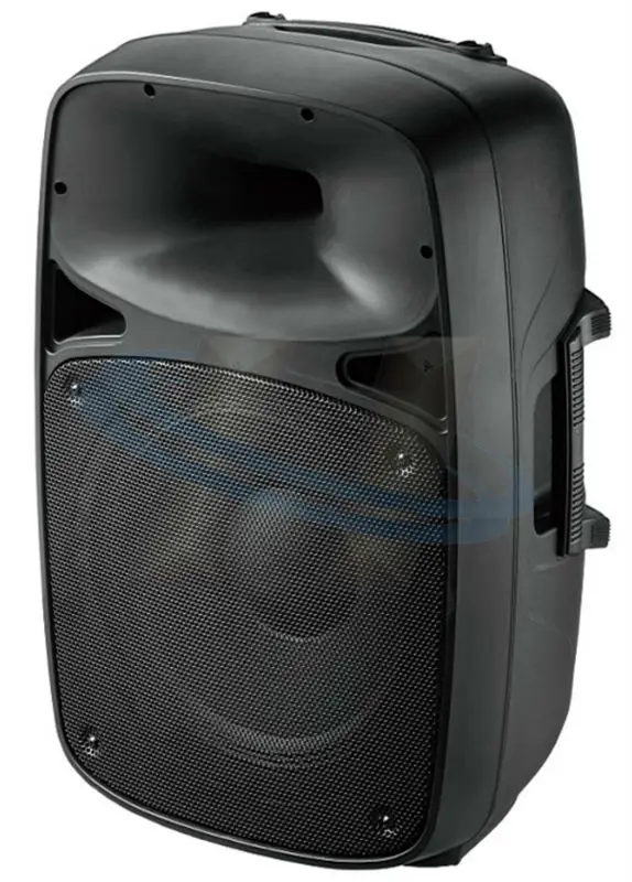 12" Active Trolley Plastic Portable Speaker Box - Hony