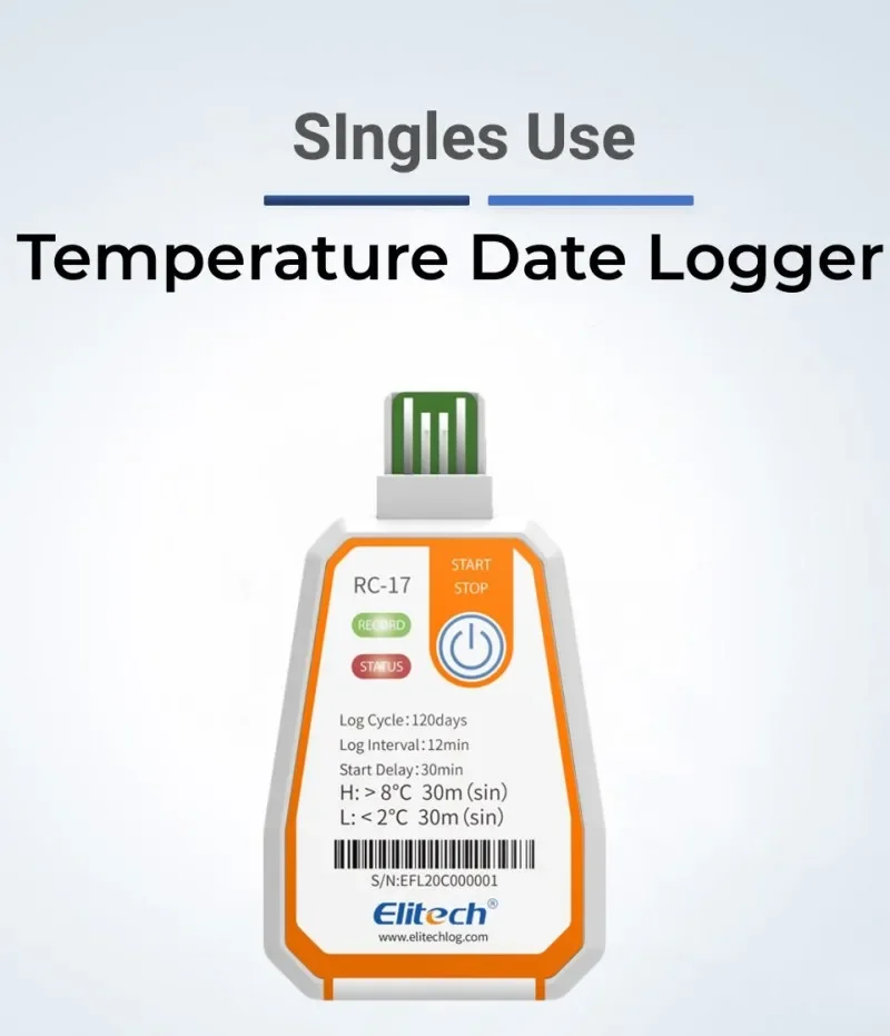 Elitech RC-17 Single Use Temperature Data Recorder