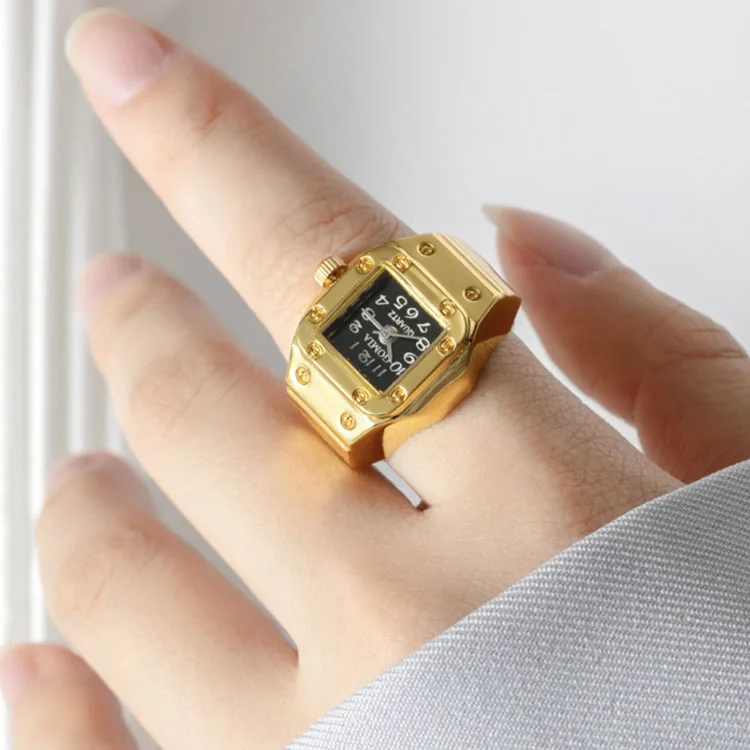 Customizable Gold Plated Jewelry - Waterproof Finger Rings