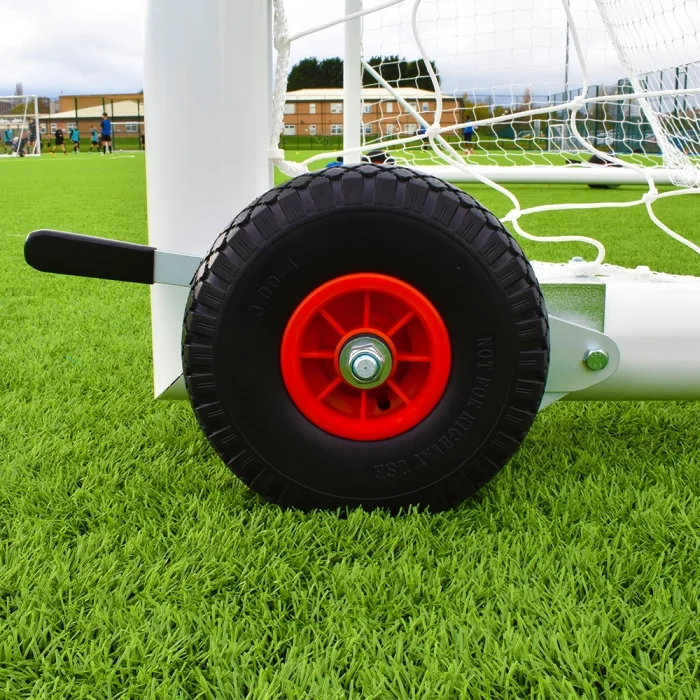 Portable Steel Soccer Goals on Wheels - Durable & Customizable